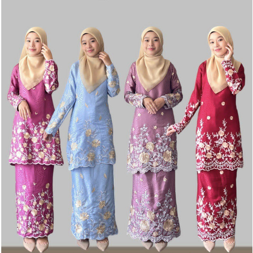 KURUNG MODEN | BAJU RAYA 2023 | PLUS SIZE | Shopee Malaysia
