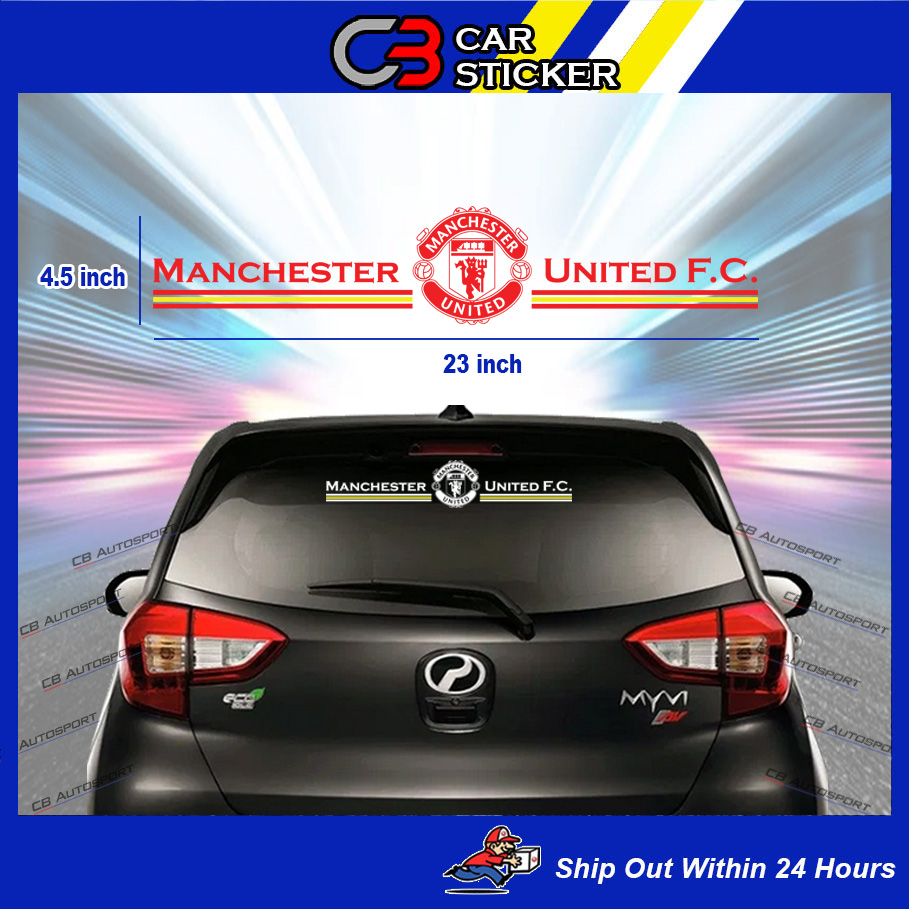 Manchester United F.C Car Sticker / CS090 | Shopee Malaysia
