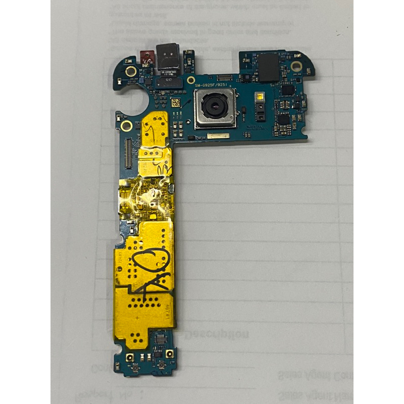 SAMSUNG S6 EDGE G925F MOTHERBOARD/MAINBOARD ORIGINAL MALAYSIA SET ...