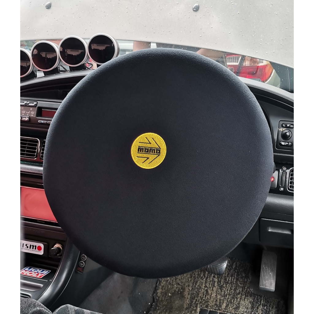 YELLOW Universal Momo Steering Cover Jdm Mdm Italy | Shopee Malaysia