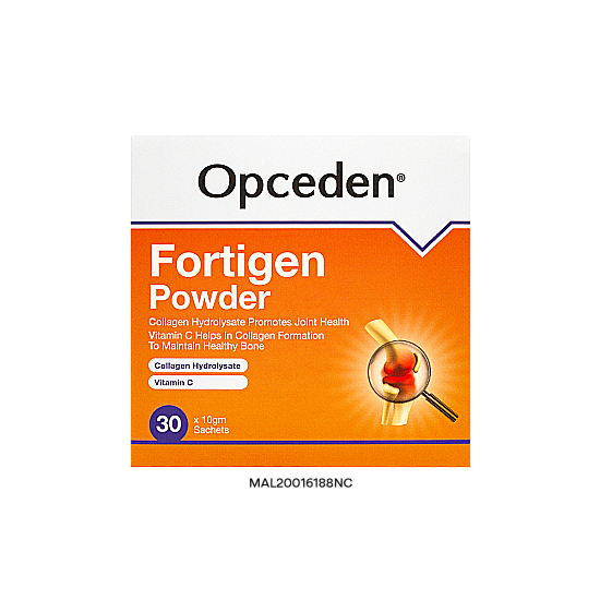 Opceden Fortigen Powder Collagen & Hyaluronic Acid For Joint 10g x 30 ...