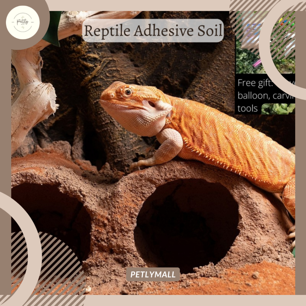 [PetlyMall] Reptile Adhesive Soil Substrate Habitat Terrascape ...