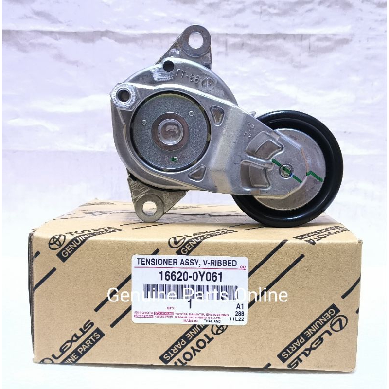 Toyota Original Fan Belt Tensioner Vios NSP150 NSP151 Sienta NSP170 ...