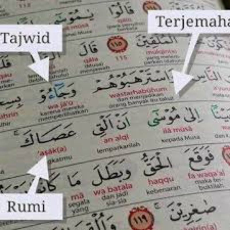 Al Quran terjemahan perkata.. 5 Hari dah pandai mengaji AlQuran 30 ...