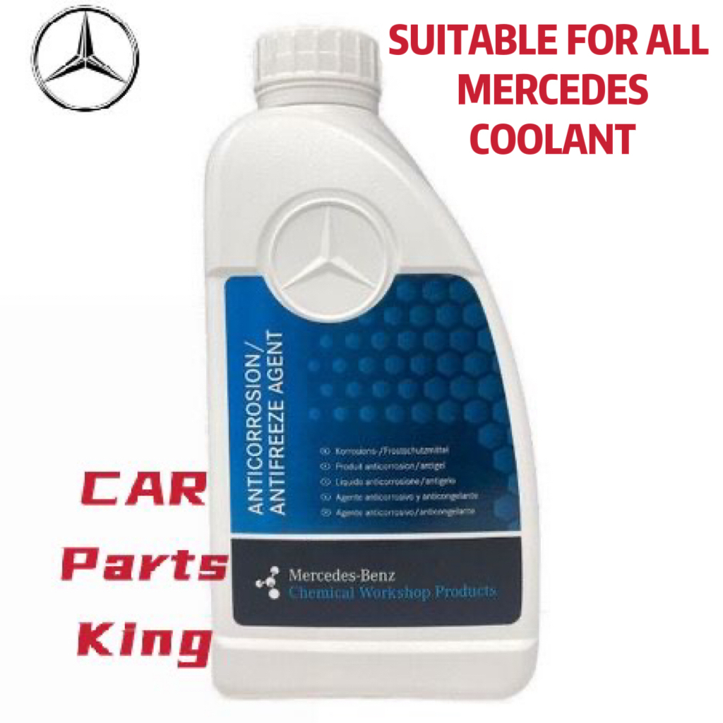 ( 100% ORIGINAL ) MERCEDES BENZ RADIATOR COOLANT ANTIFREEZE ( BLUE ...