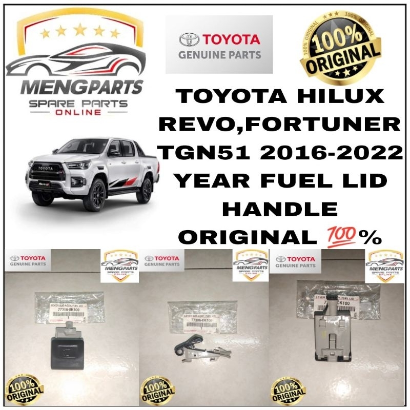 ORIGINAL 💯% TOYOTA HILUX REVO GUN125,FORTUNER TGN156 2016-2022 YEAR ...