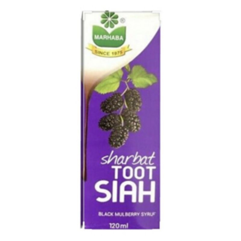 Marhaba Sharbat Toot Siah ( Black Mulberry Syrup) 120ml | Shopee Malaysia