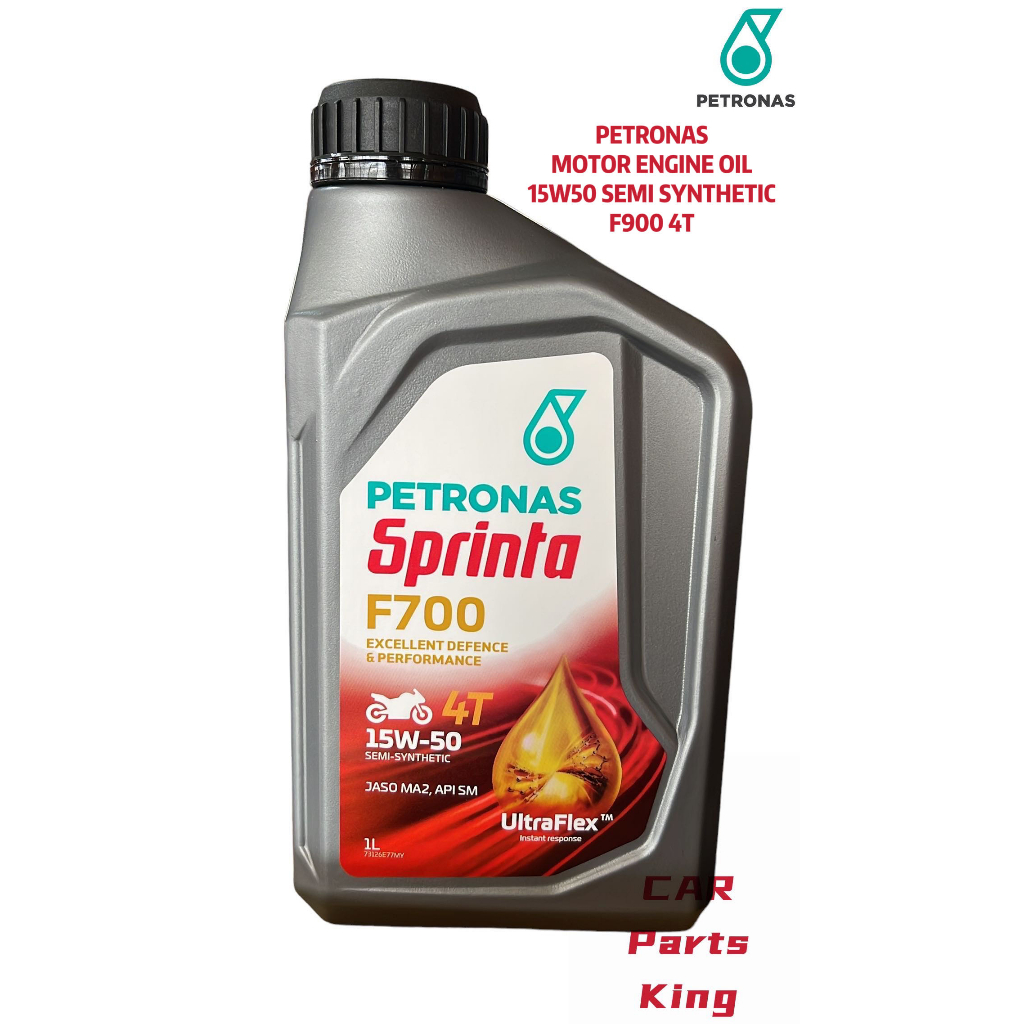 ( 100% ORIGINAL ) PETRONAS SPRINTA F700 15W-50 SEMI SYNTHETIC F900 4T ...