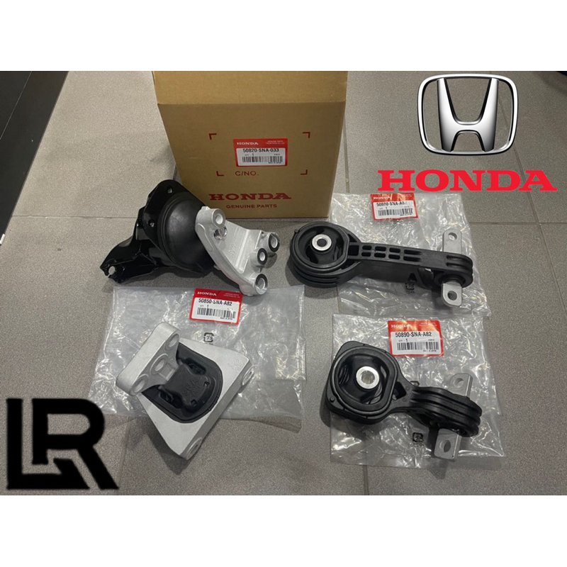 100% GENUINE ORIGINAL JAPAN HONDA CIVIC FD 1.8 SNA ENGINE MOUNTING SET ...