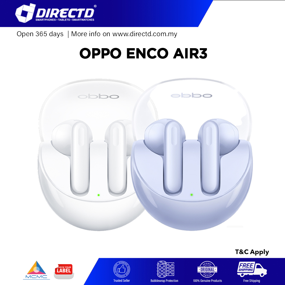 OPPO Enco Air3 [Trendy Design | Spatial Sound | Stable Connection ...