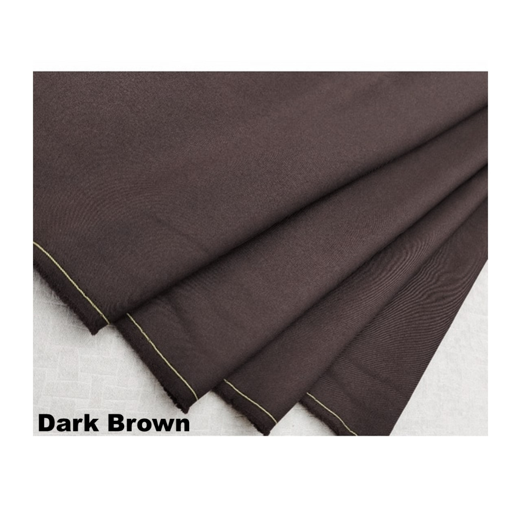 ADEL Harga Gulung Kain Polyester Yellow Line / Kain Gabardine Uniform ...