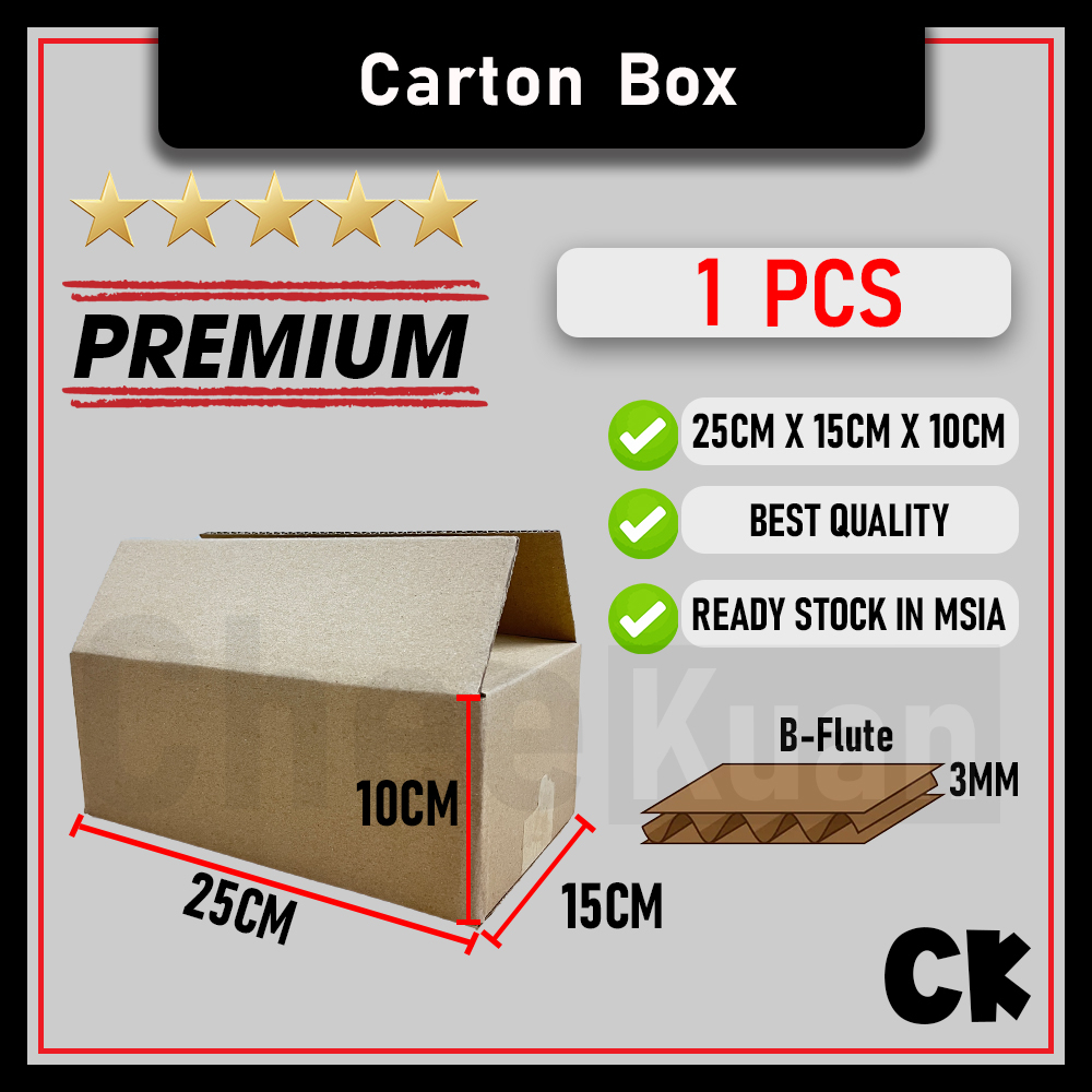 Carton Box Packaging Box Packing Box Paper Boxes Kotak [FB01] | Shopee ...
