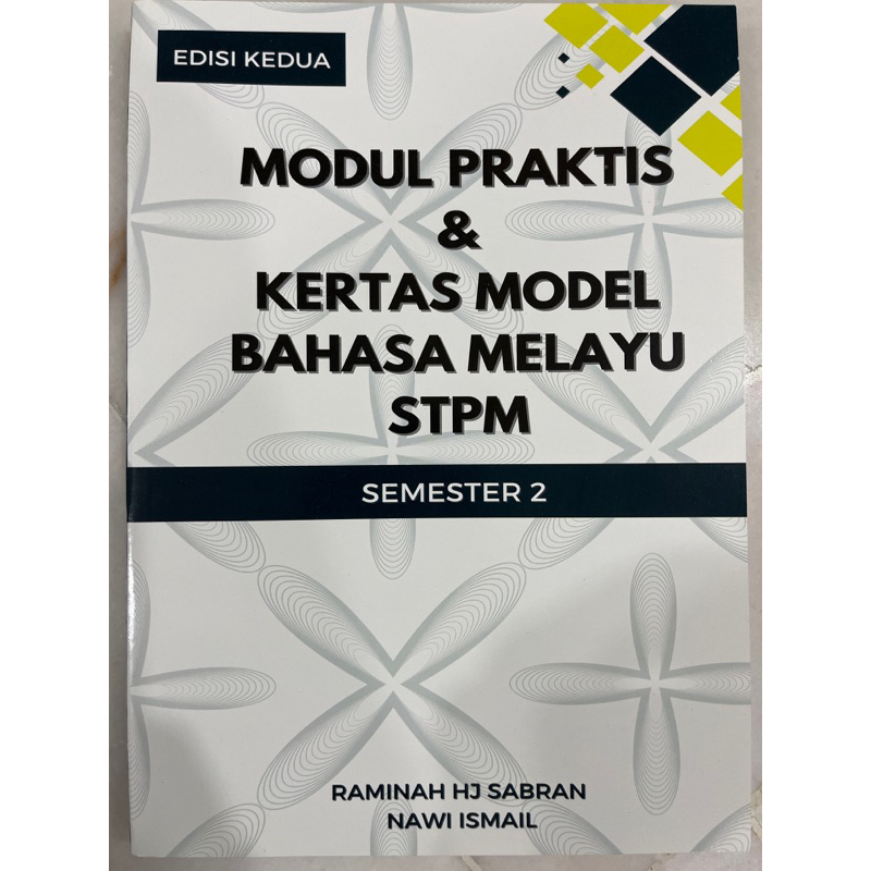 Modul Praktis&Kertas Model Bahasa Melayu STPM SEMESTER 2 | Shopee Malaysia