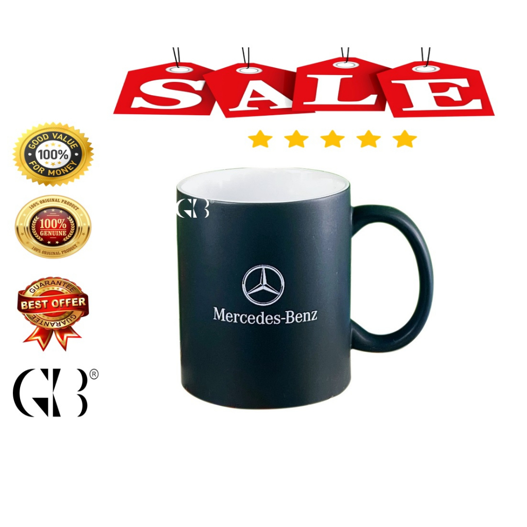 GB-STORE [100% ORIGINAL] Mercedes Benz mug Ceramic coffee cup | Shopee ...