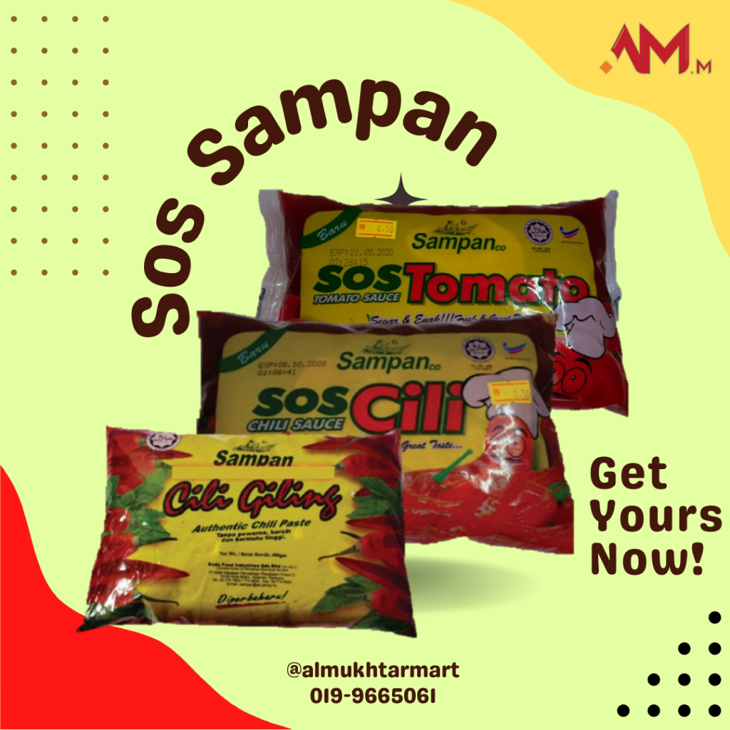 [READY STOCK] SOS CILI + SOS TOMATO + CILI GILING CAP SAMPAN | Shopee ...