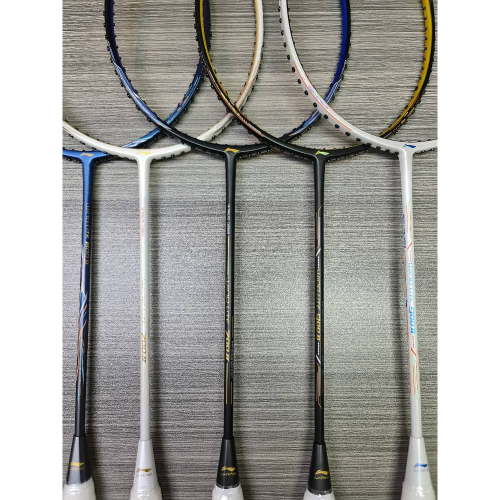 LINING WINDLITE 700II / 800II /900II BADMINTON 5U RACKET & FREEGIFT ...