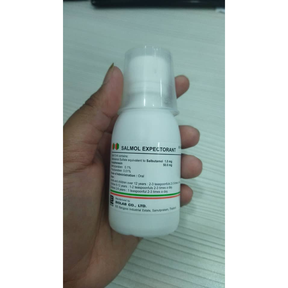 SALMOL EXPECTORANT 60ML | Shopee Malaysia