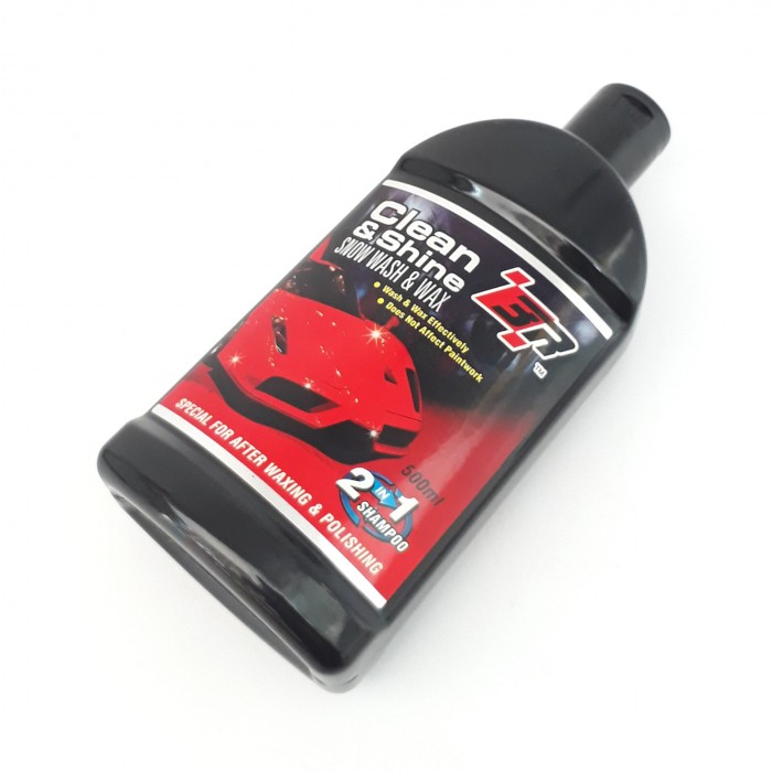 3R Clean & Shine 2 in 1 Snow Wash & Wax 500ml (Car Shampoo) | Shopee ...