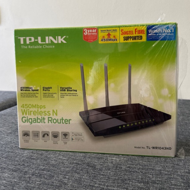 TP-Link 450Mbps Wireless Gigabit Router | Shopee Malaysia