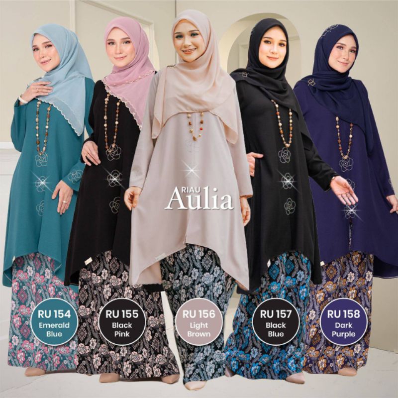 KURUNG RIAU AULIA DESIGN SIMPLE, NAMPAK CURLASS, KEMAS DAN SOPAN UNTUK ...