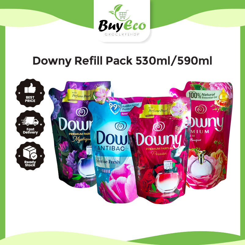 Downy Concentrate Fabric Conditioner Refill Pack 530ml/590ml | Shopee ...