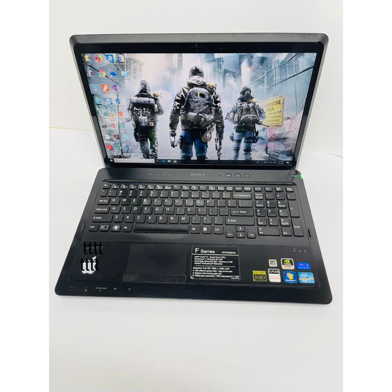 Gaming LaptopBig Screen Core i7 Nvidia Graphics # Ram 8Gb # SSD 128GB ...