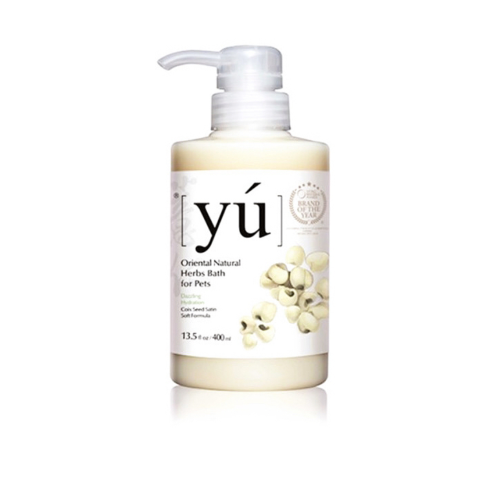 YU Pet Shampoo Coix Seed Satin Soft Formula 400ml | Shopee Malaysia