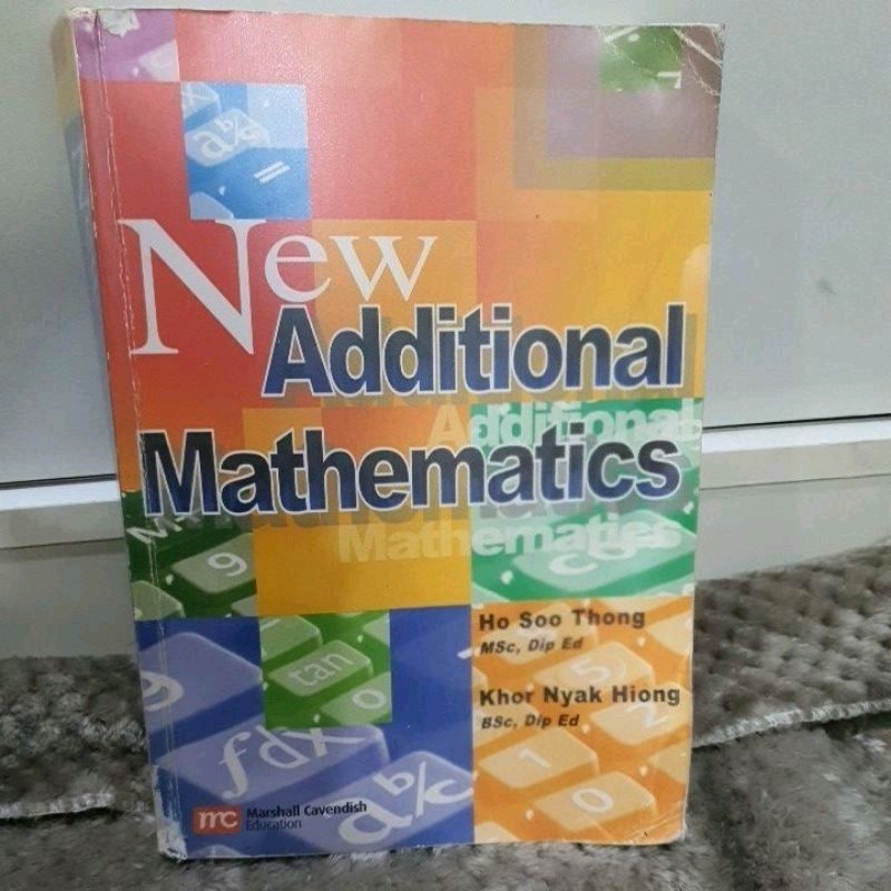 (used) CAMBRIDGE IGCSE Mathematics BooK - New Additional Mathematics ...