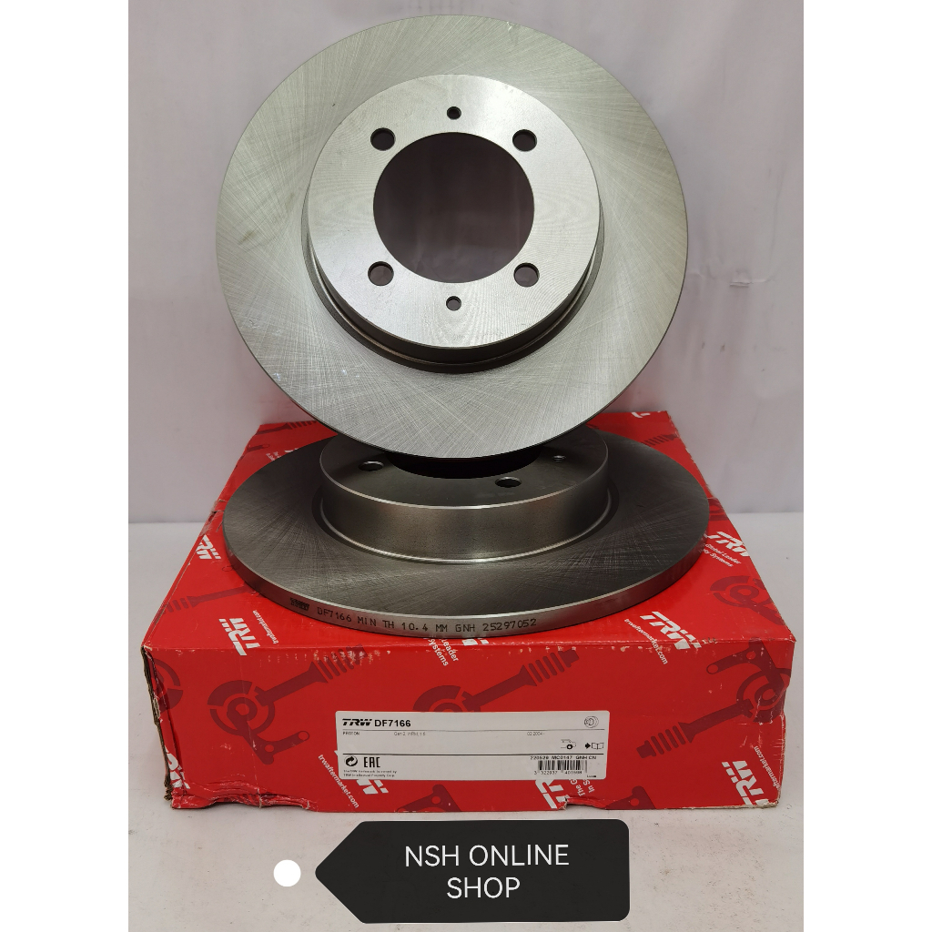 Disc Rotor Rear (TRW) for Proton Gen-2 Persona Satria Neo 280mm (1 ...