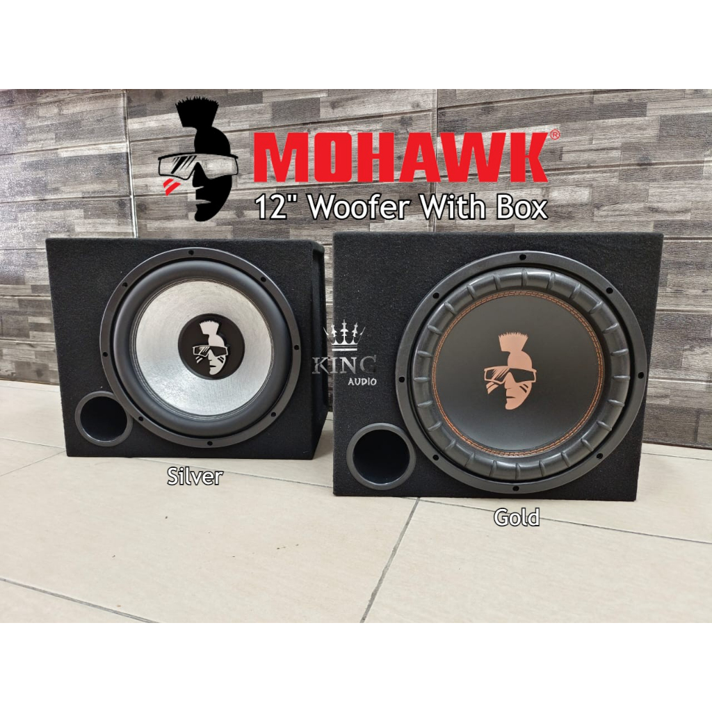 ORIGINAL Mohawk MS-124 MS Series 12" Inch SubWoofer with Box | Shopee ...