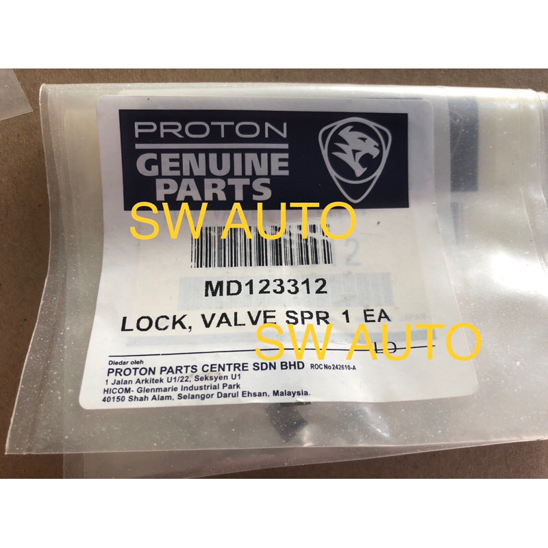 Proton Waja 1.6 MMC valve key lock spring Original | Shopee Malaysia