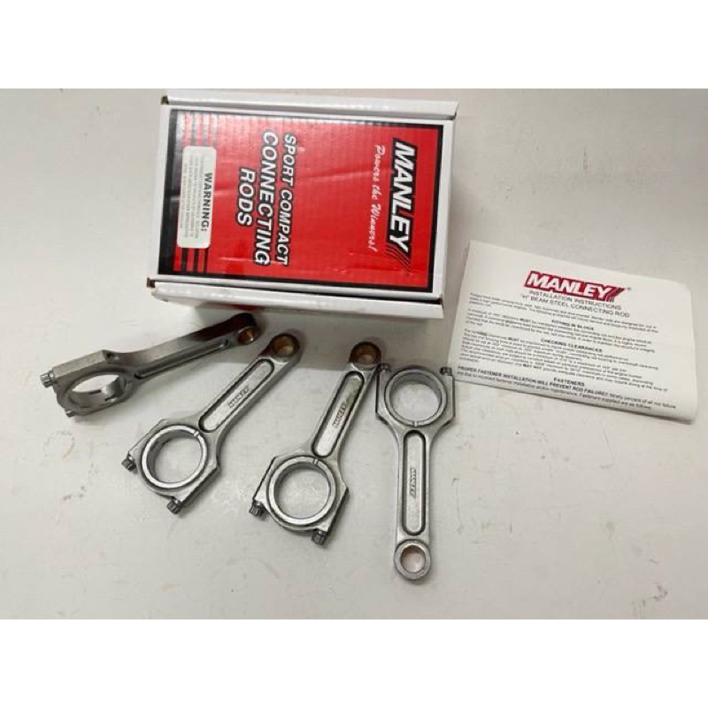 [ READY STOCK ] MANLEY® TURBO-STUFF racing con rod I-BEAM K3-VE MYVI ...