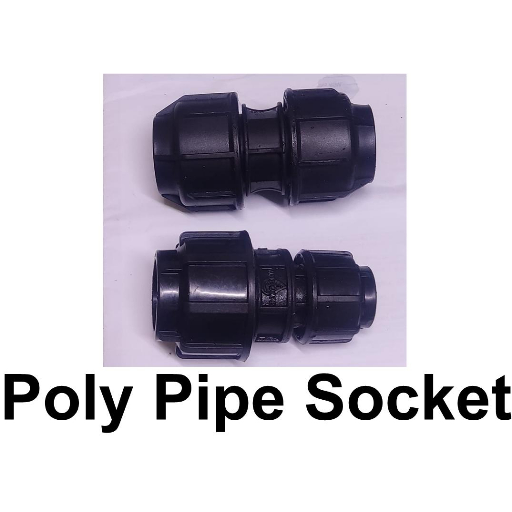 Poly Pipe Fitting - Socket & Reducer Connector (EC) | Shopee Malaysia