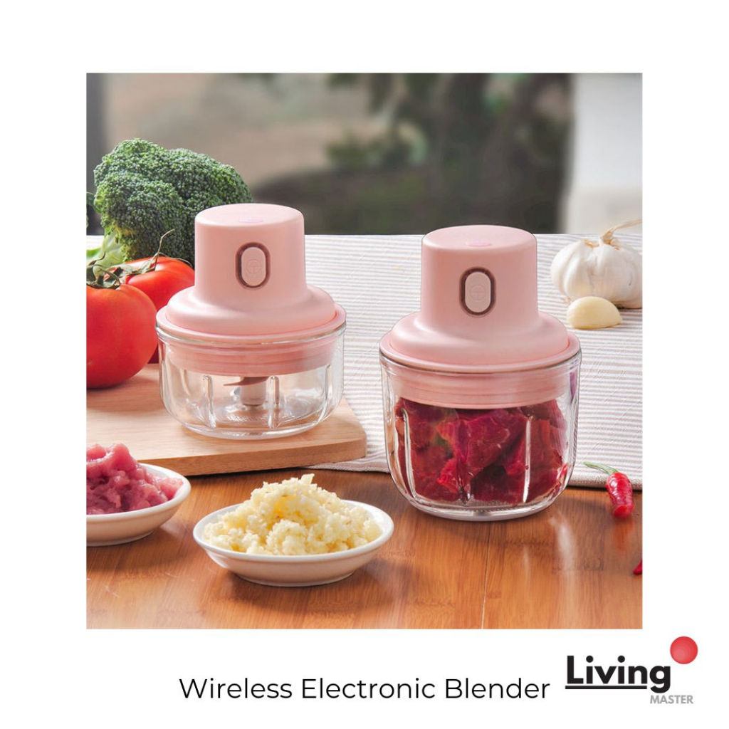 Wireless Electronic Blender Mini Garlic Food Chopper Ginger Vegetable ...