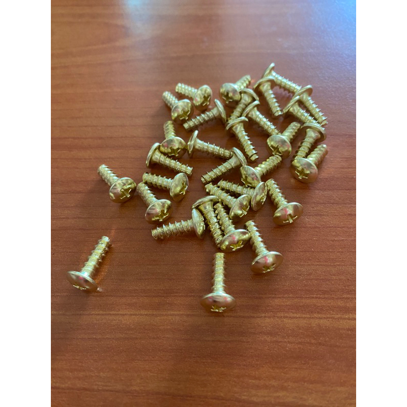 Body Set Screw Skru Color Gold M5 16mm Cover Set Skru | Shopee Malaysia