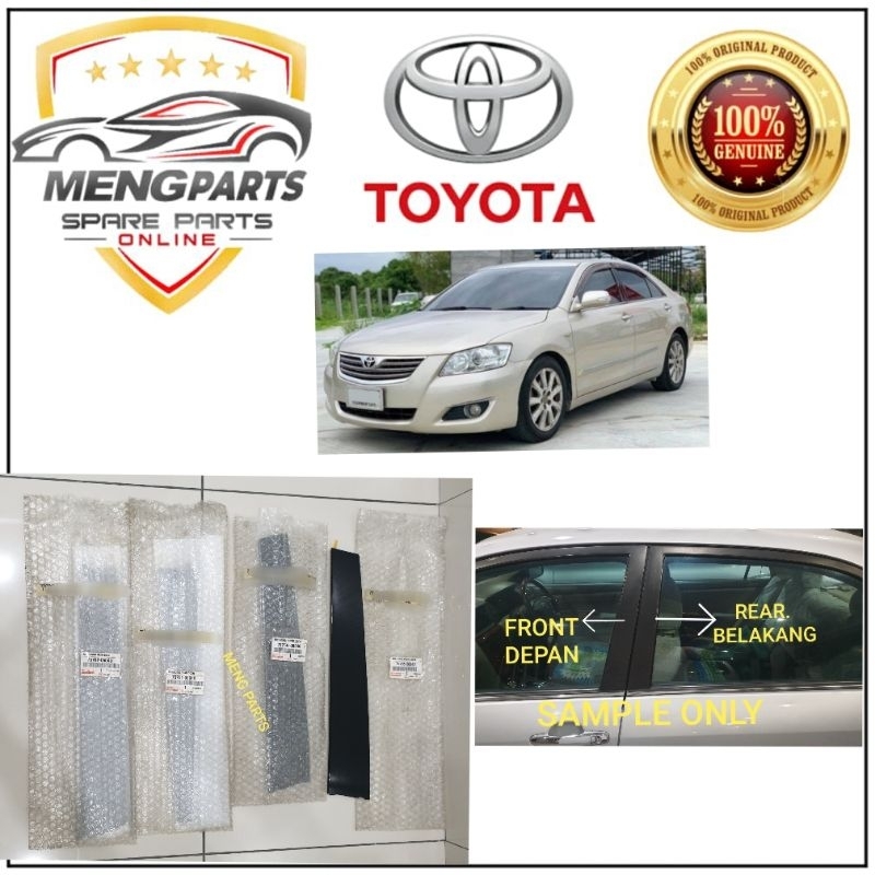 ORIGINAL TOYOTA CAMRY ACV40 2008Y-2012Y DOOR TRIM PILLER CENTRE OUTER ...