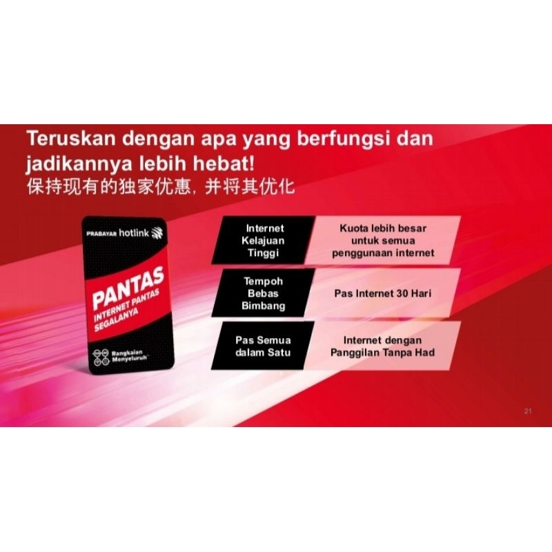 PLAN PREPAID HOTLINK 4G/5G | Shopee Malaysia