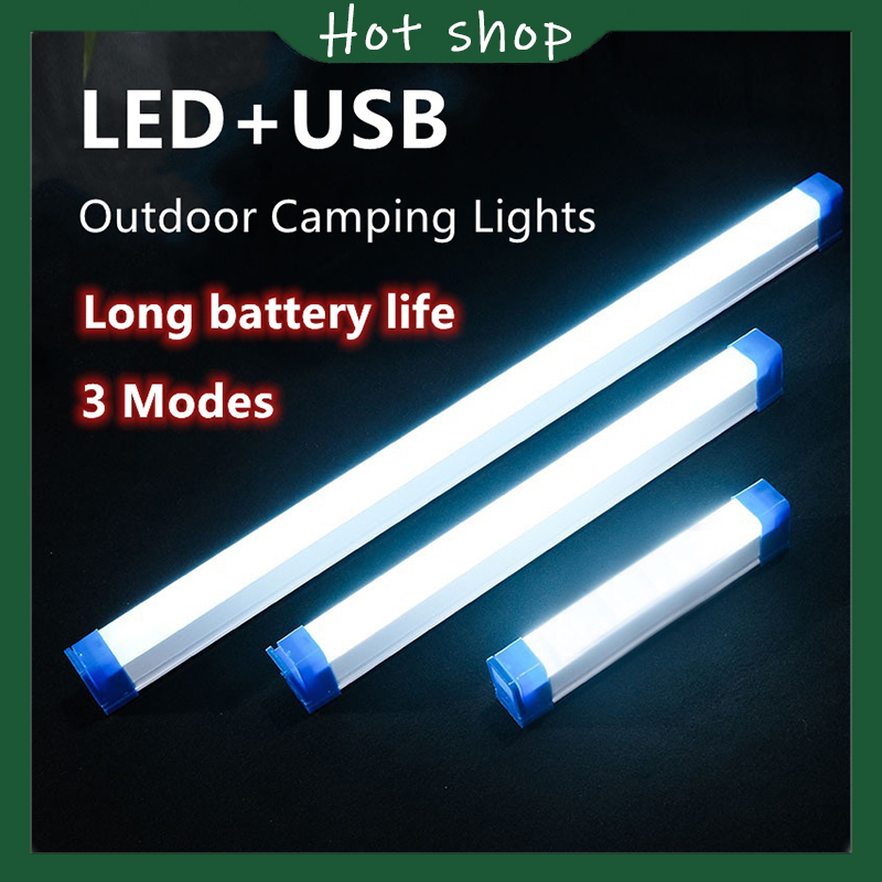 30/60/80W Rechargeable Light Led Night Light Usb Portable Emergency Outdoor Lighting led tube ...