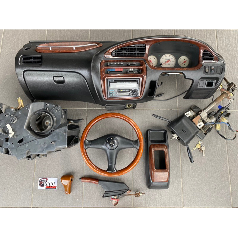 Dashboard Mira L5 Hitam & Interior Walnut for Perodua Kancil | Shopee ...