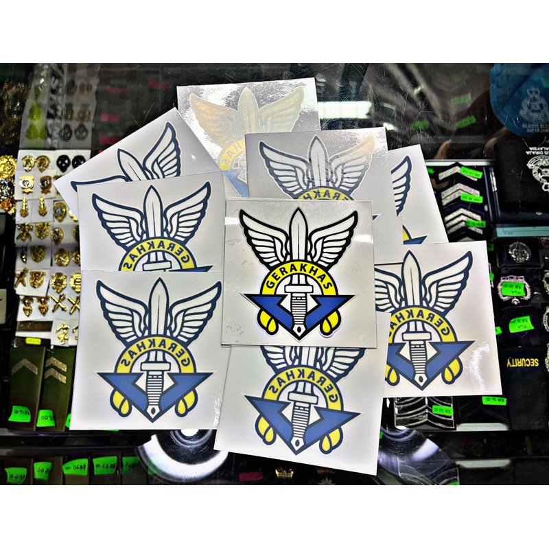 🔥 STICKER WING GERAKHAS GLASS STICKER 🔥 | Shopee Malaysia