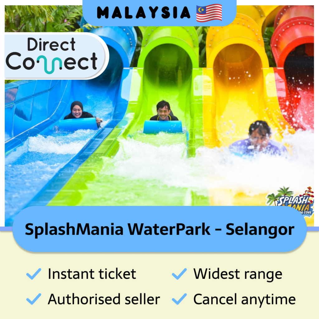 [PROMO TIKET READY] SplashMania WaterPark Gamuda Cove Selangor Malaysia ...