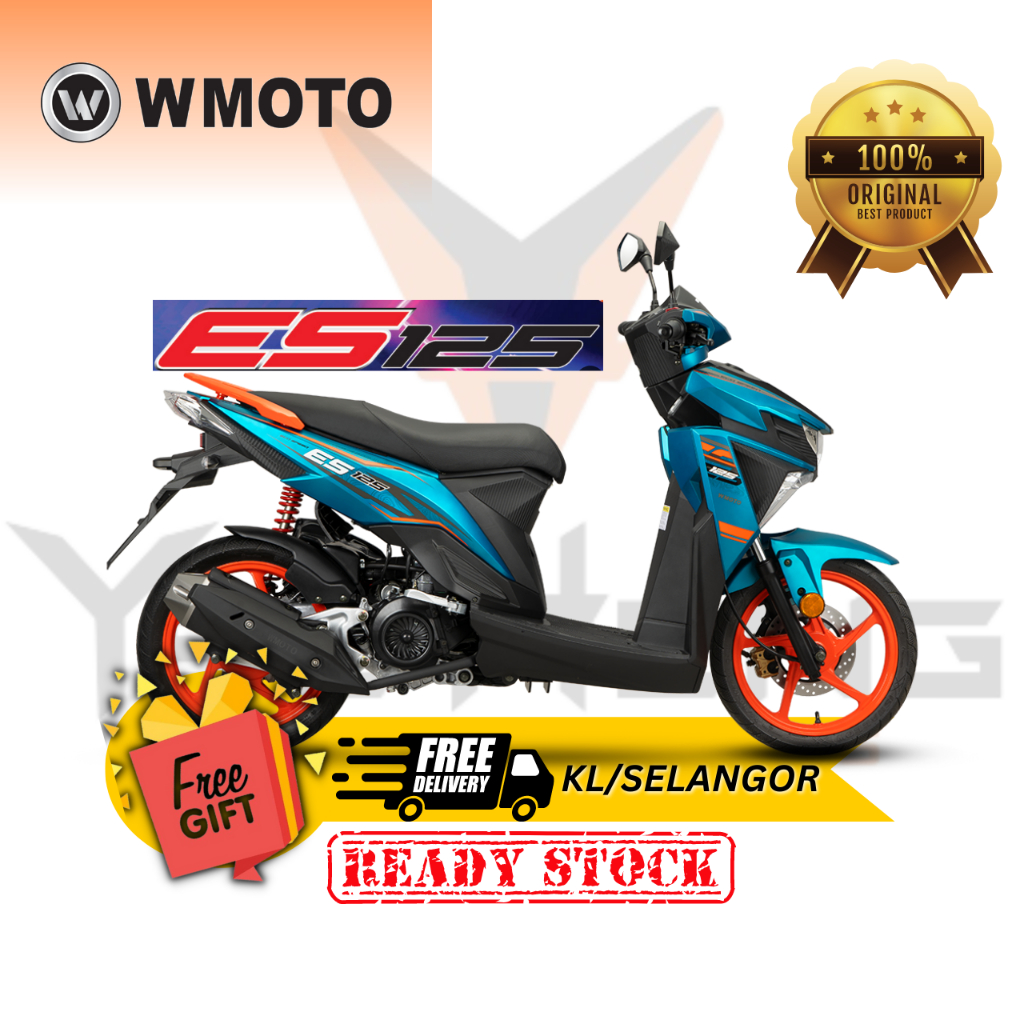 WMOTO ES125 Scooter Versi >> Special Edition / Standard ((Confirm Stock ...