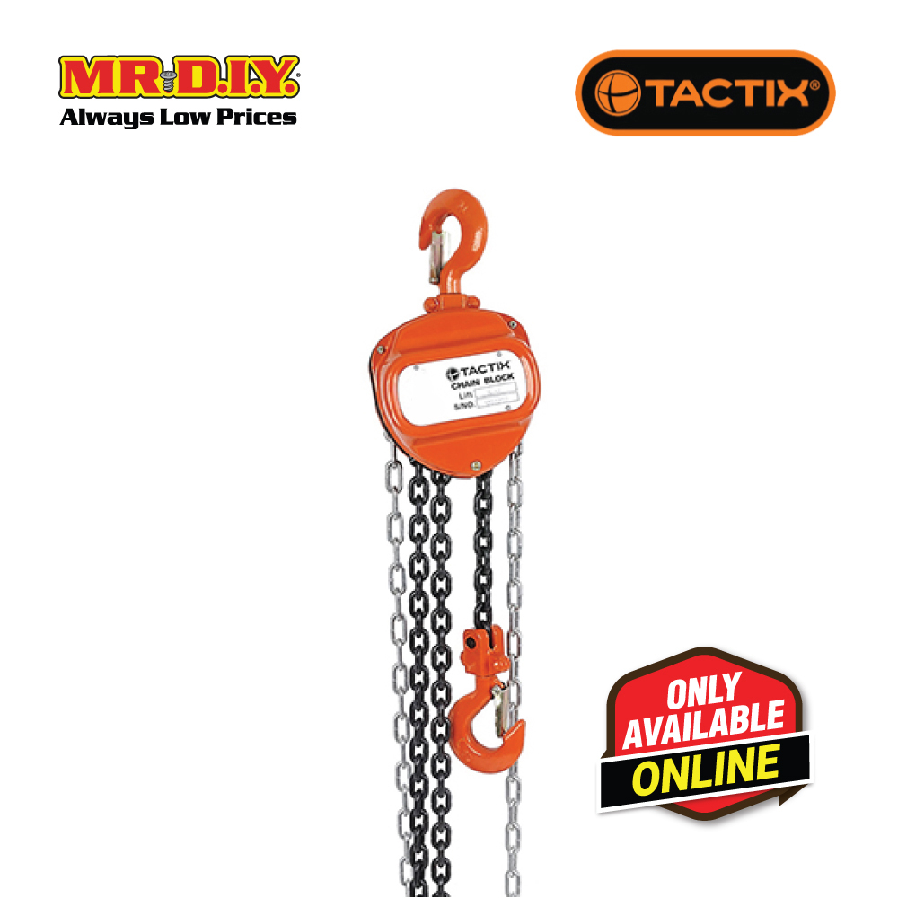 TACTIX Chain Block (1T x 3m) | Shopee Malaysia