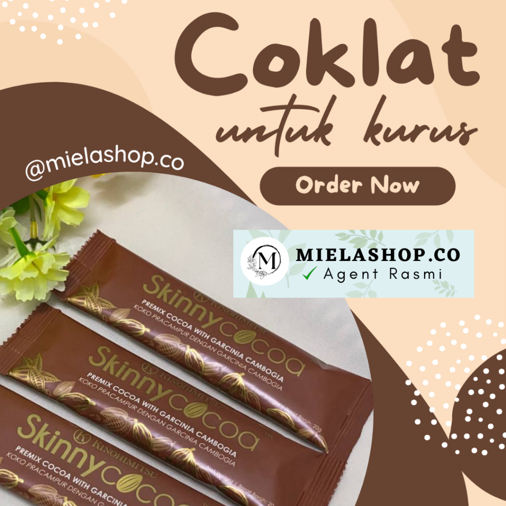 Kinohimitsu Skinny Cocoa - Jimat pack beli secara sachet. 100% ORIGINAL ...