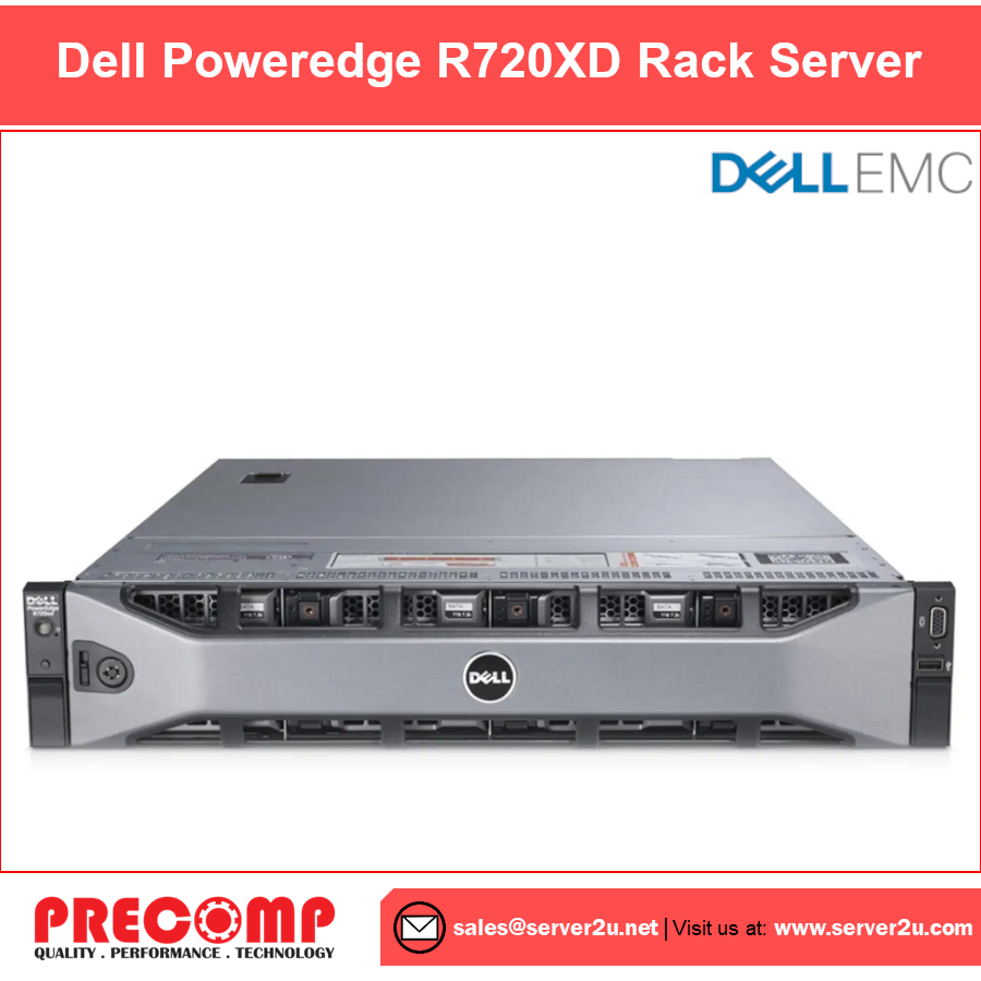 (Refurbished) Dell PowerEdge R720XD CTO Server (2xE52660v2.128GB ...