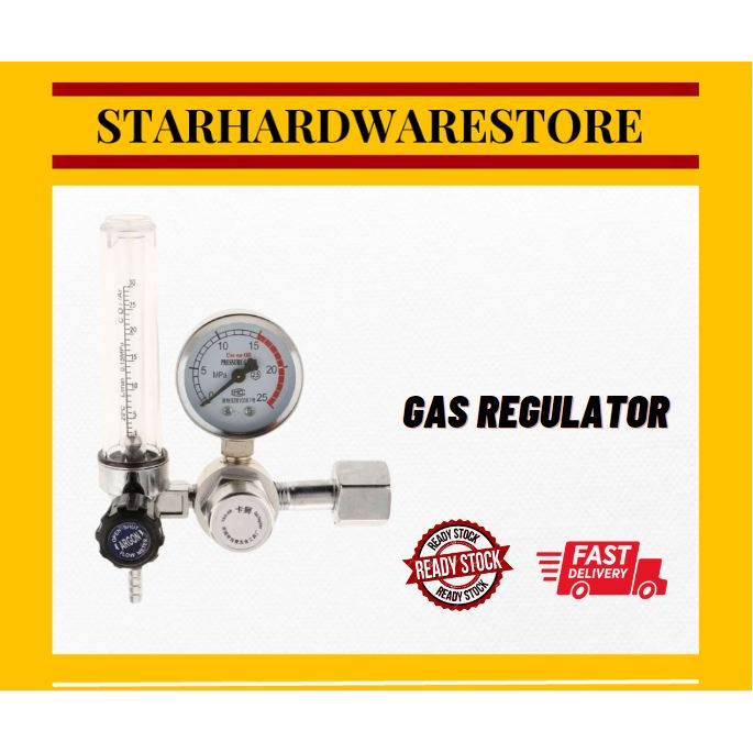 🌟READY STOCK🌟 ACO CO2 Gas Mig Flow Meter Welding Weld Flowmeter ...