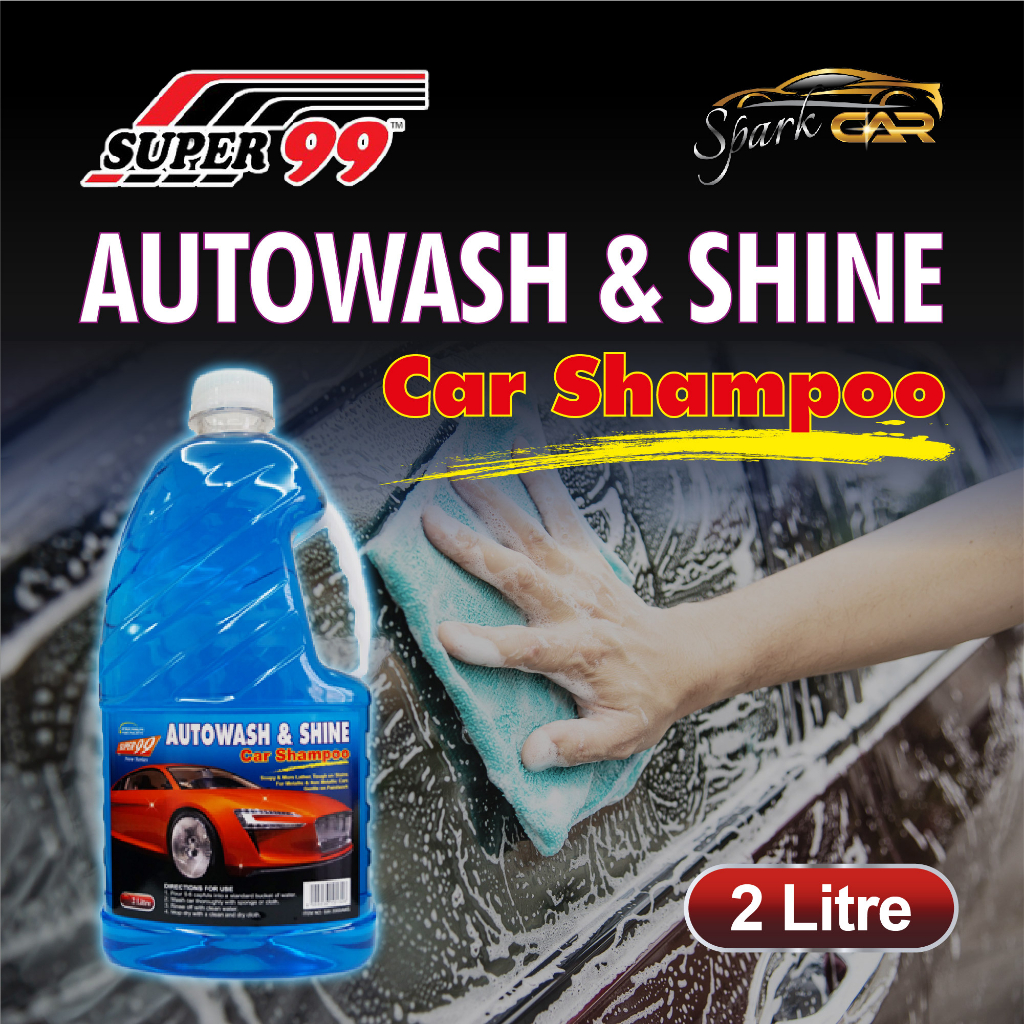 Super 99 Autowash & Shine Car Shampoo (2L) | Shopee Malaysia