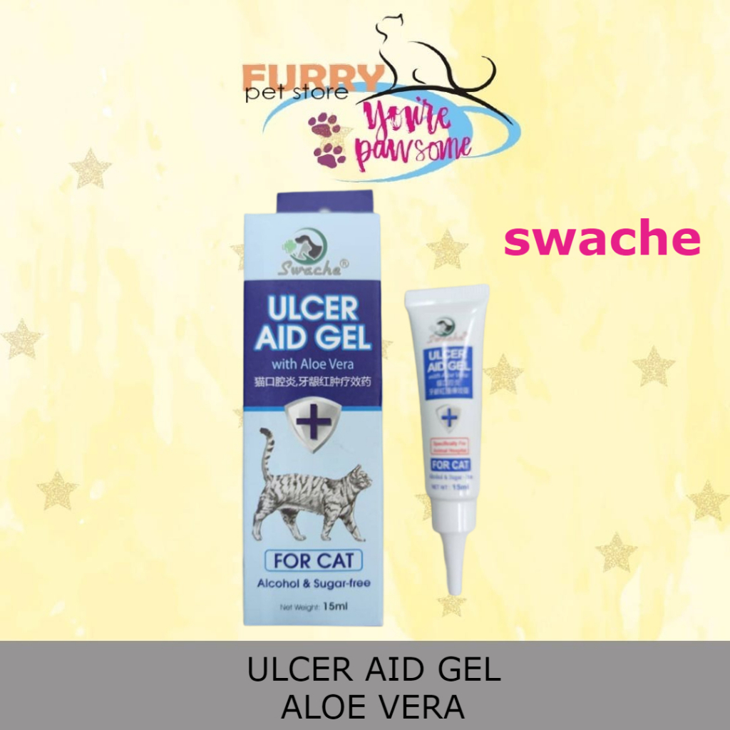 🔥Ready Stock🔥Swache (Ulcer Aid Gel for Cat / Ulcer Aid Gel untuk Kucing ...