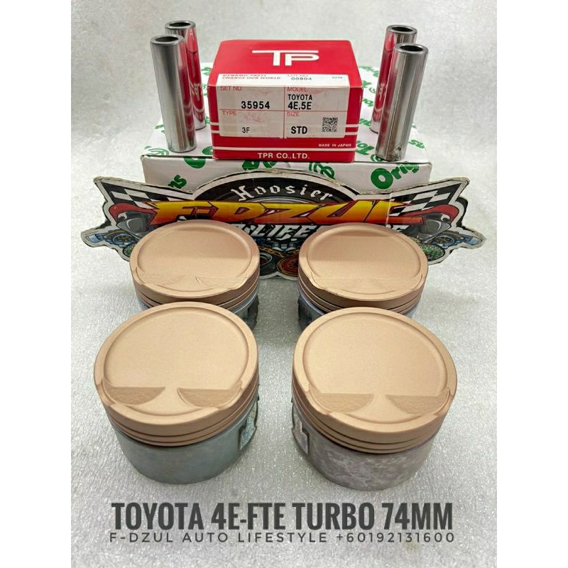 Toto Custom Piston Toyota 4E-FTE Turbo | Shopee Malaysia