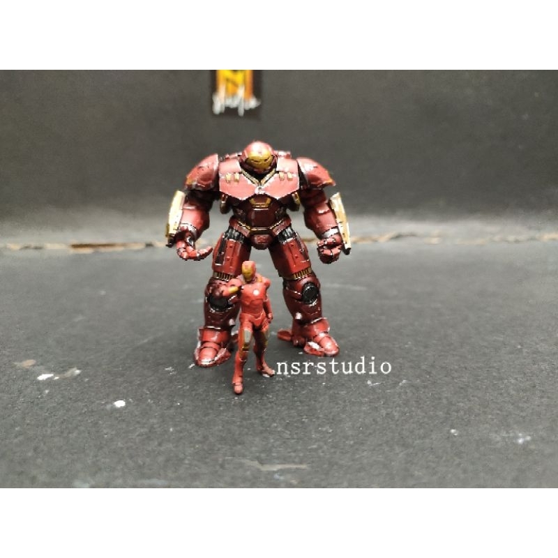 ironman& hulk buster scale 1/64 | Shopee Malaysia